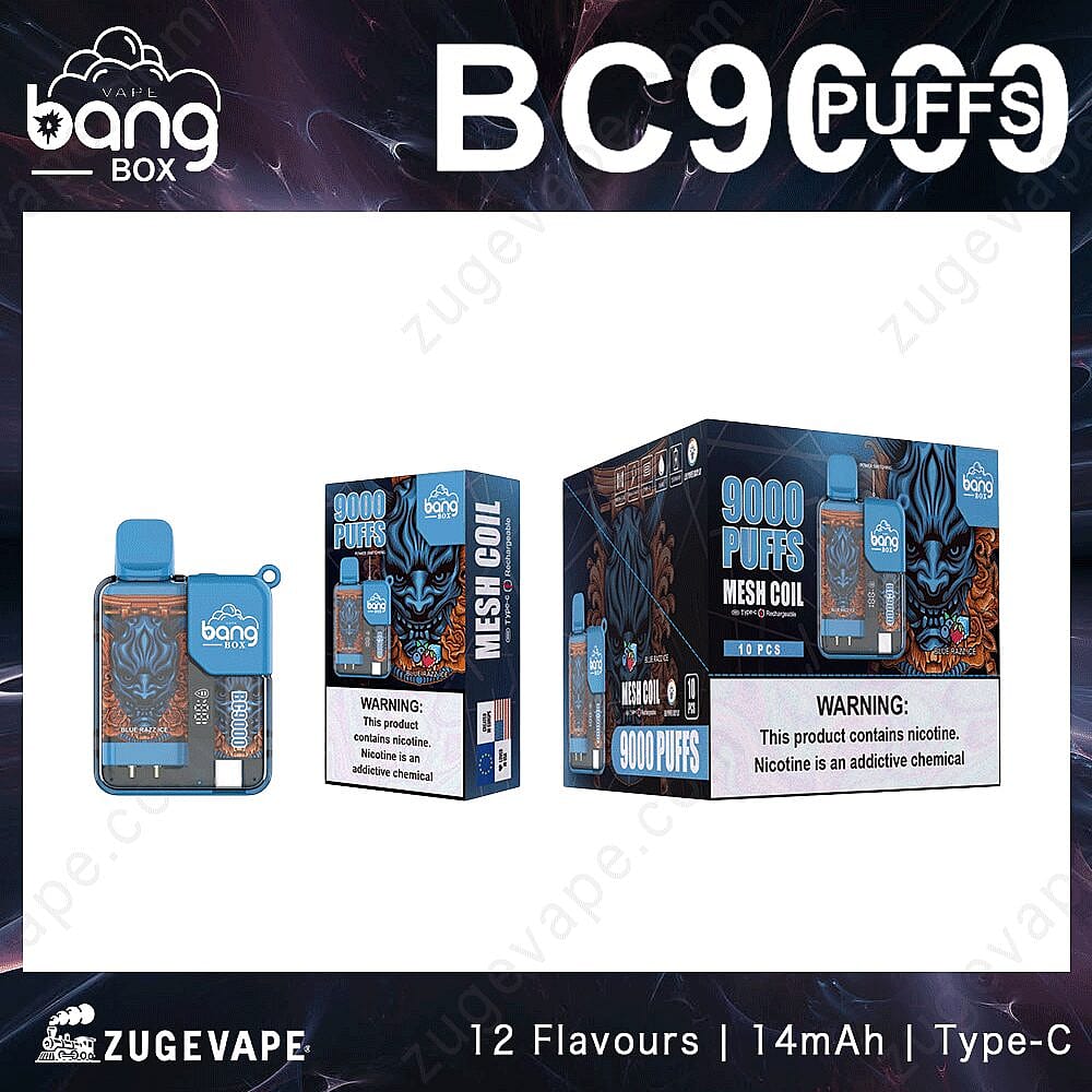 Amazing Bang Box 9000 Puffs Disposable Vape - ZugeVape