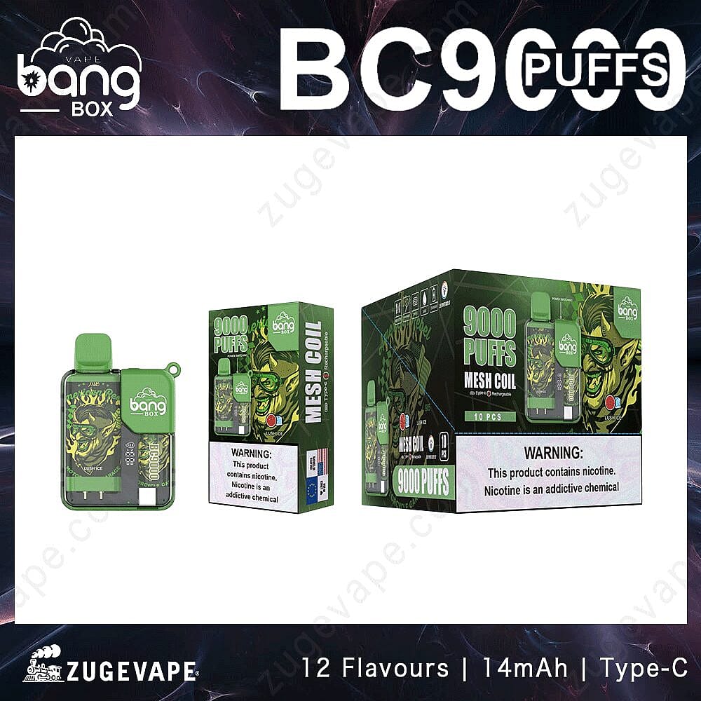 Amazing Bang Box 9000 Puffs Disposable Vape - ZugeVape