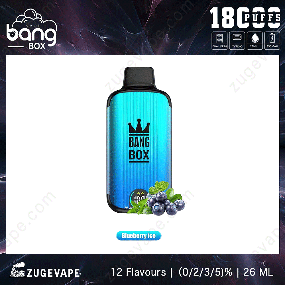Offer Bang Box 18000 Puffs 18k Disposable Vape - ZugeVape