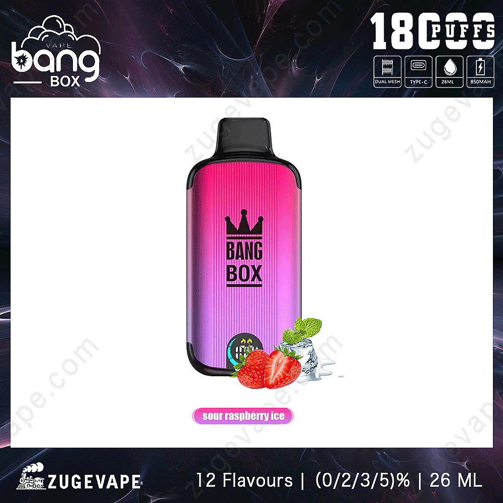 Offer Bang Box 18000 Puffs 18k Disposable Vape - ZugeVape