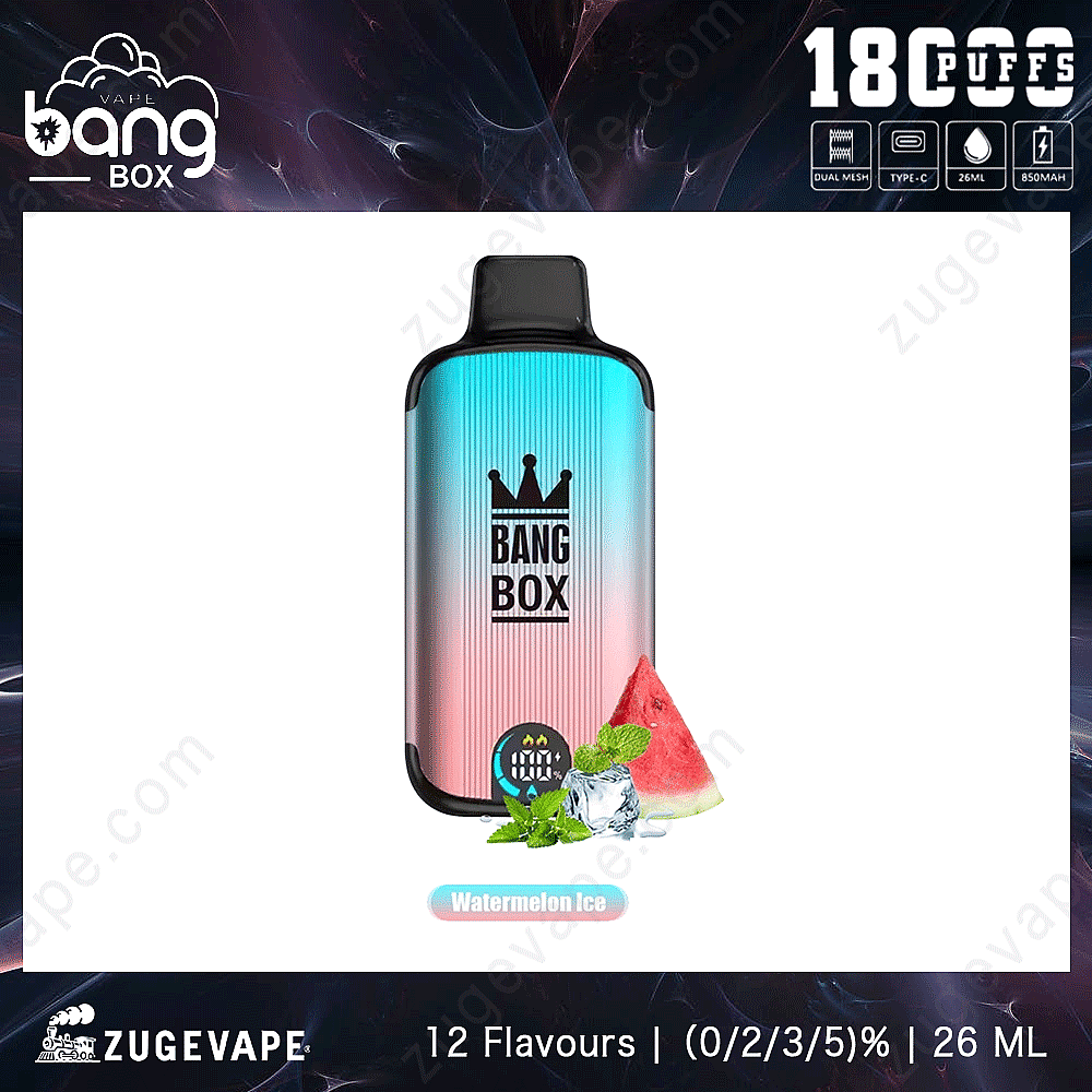 Offer Bang Box 18000 Puffs 18k Disposable Vape - ZugeVape