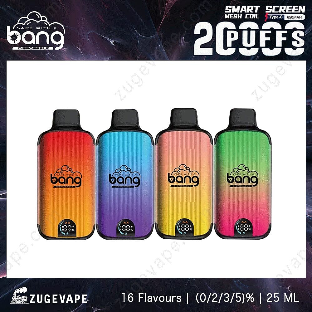 Unmatched Bang 20000 Puffs Disposable Vape - ZugeVape