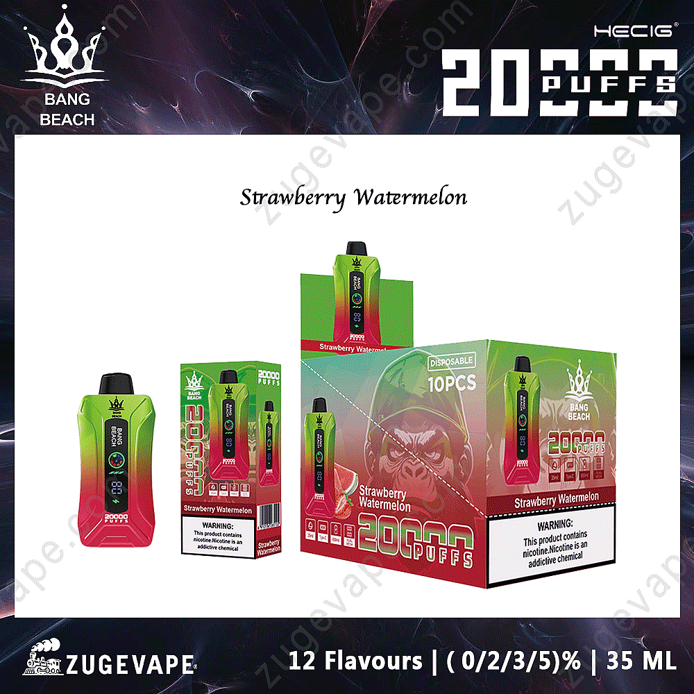 Popular Bang Beach 20000 Puffs Wholesale 20K E-Cigarette - ZugeVape