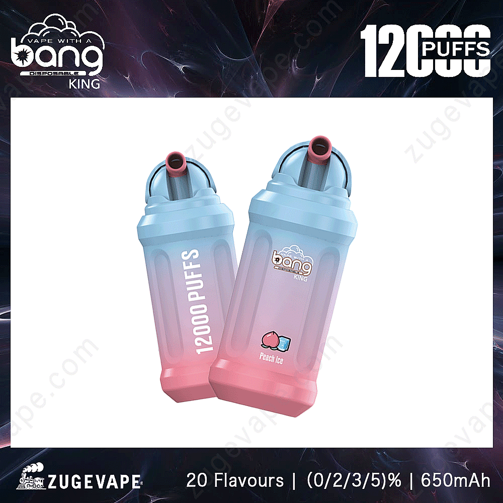 Bang King 12000 - Rechargeable 12K Puff Disposable Vape - ZugeVape