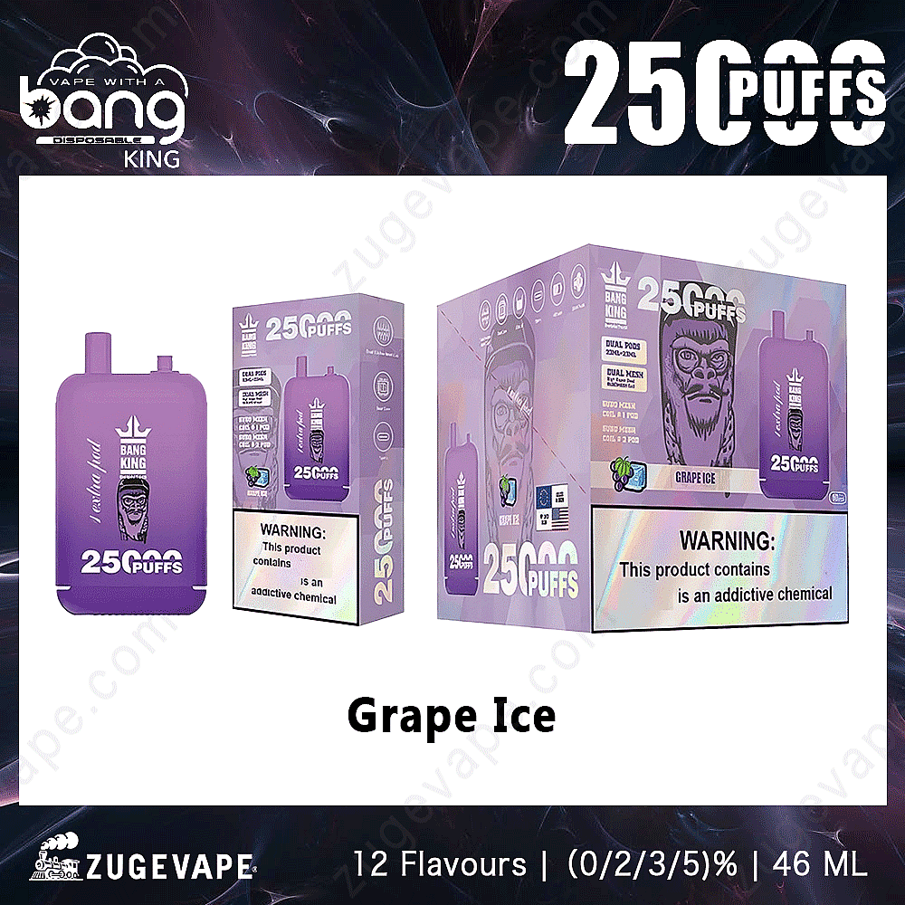 Best Bang King 25000 Puffs 25K Disposable Vape - ZugeVape