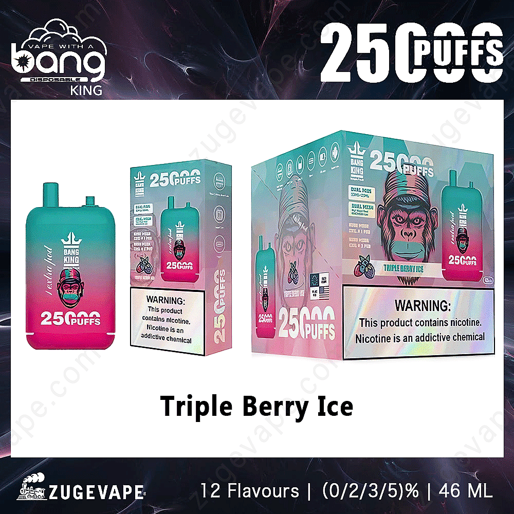Best Bang King 25000 Puffs 25K Disposable Vape - ZugeVape
