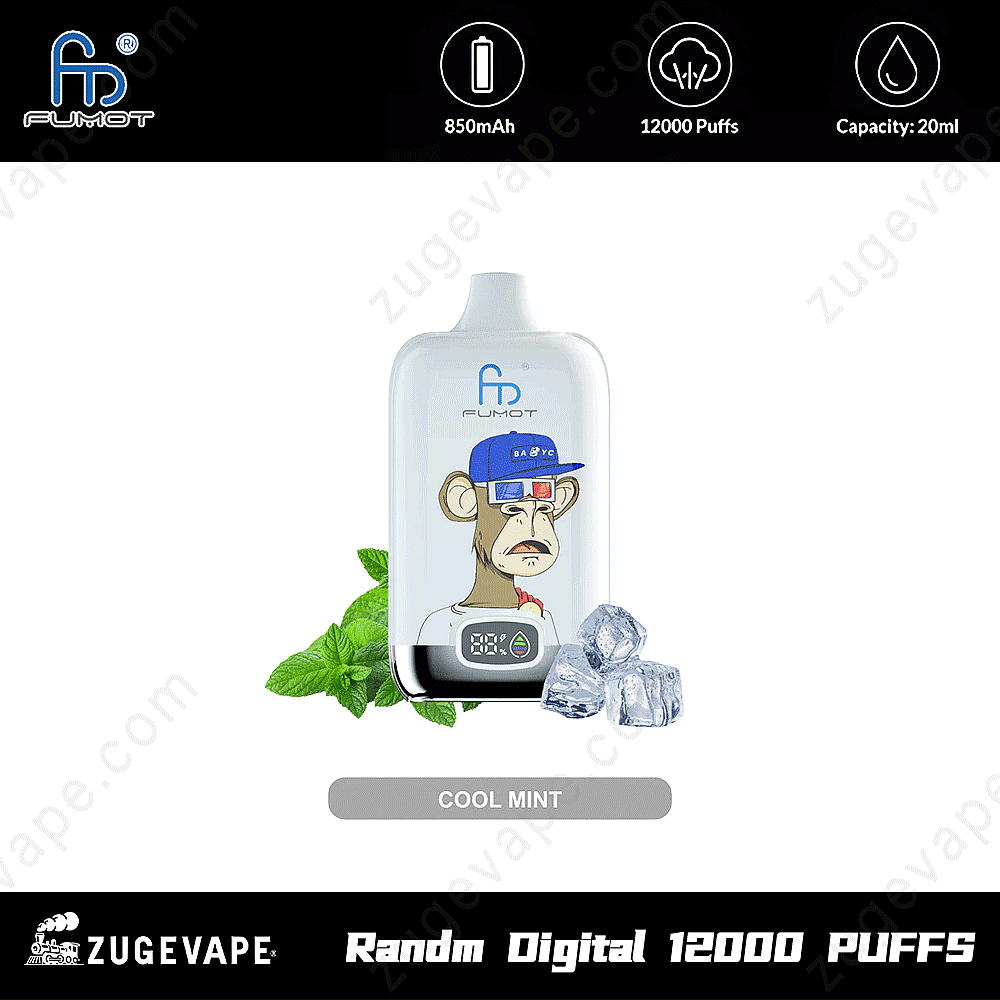 Randm Digital Box 12000 Puffs 12K Disposable Vape - ZugeVape Randm Digital Box 12000 Puffs 12K Disposable Vape - ZugeVape
