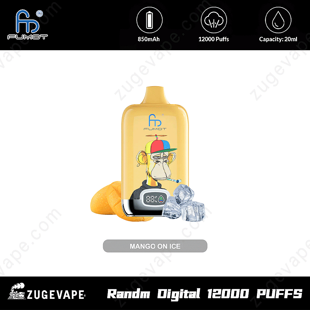 Randm Digital Box 12000 Puffs 12K Disposable Vape - ZugeVape Randm Digital Box 12000 Puffs 12K Disposable Vape - ZugeVape