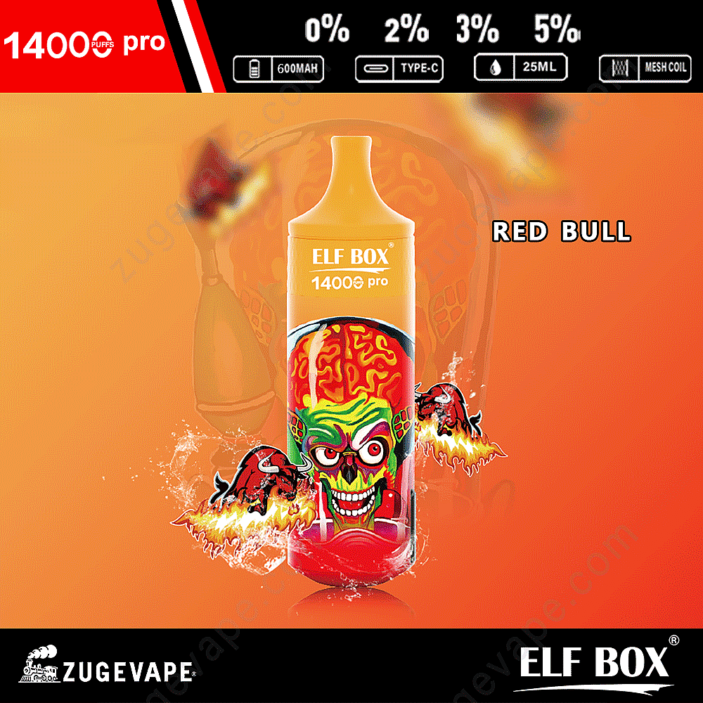 ELF Box Rgb 14000 Puffs Pro Wholesale Vape - ZugeVape