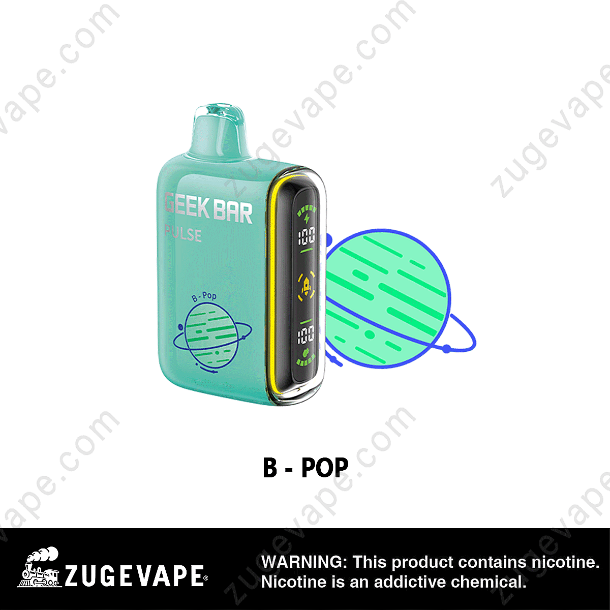 Geek Bar Pulse 15000 Puffs Cost-effective 15K Disposable Vape - ZugeVape