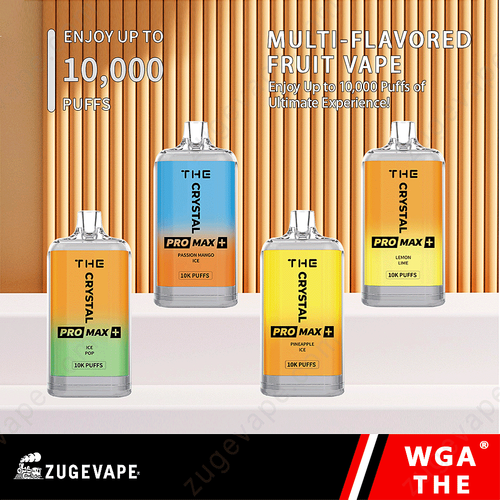 WGA THE Crystal Pro Max Extra 10000 Puffs Disposable Vape - ZugeVape