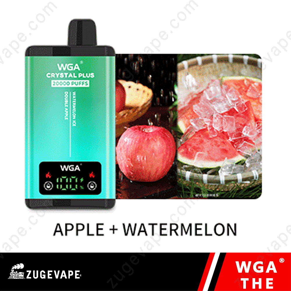 WGA Crystal Plus 20000 Puffs Dual Flavor 20K Disposable Vape - ZugeVape