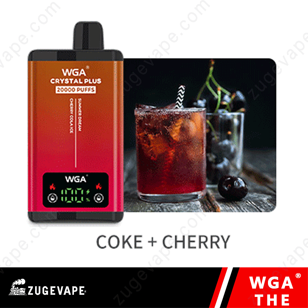 WGA Crystal Plus 20000 Puffs Dual Flavor 20K Disposable Vape - ZugeVape