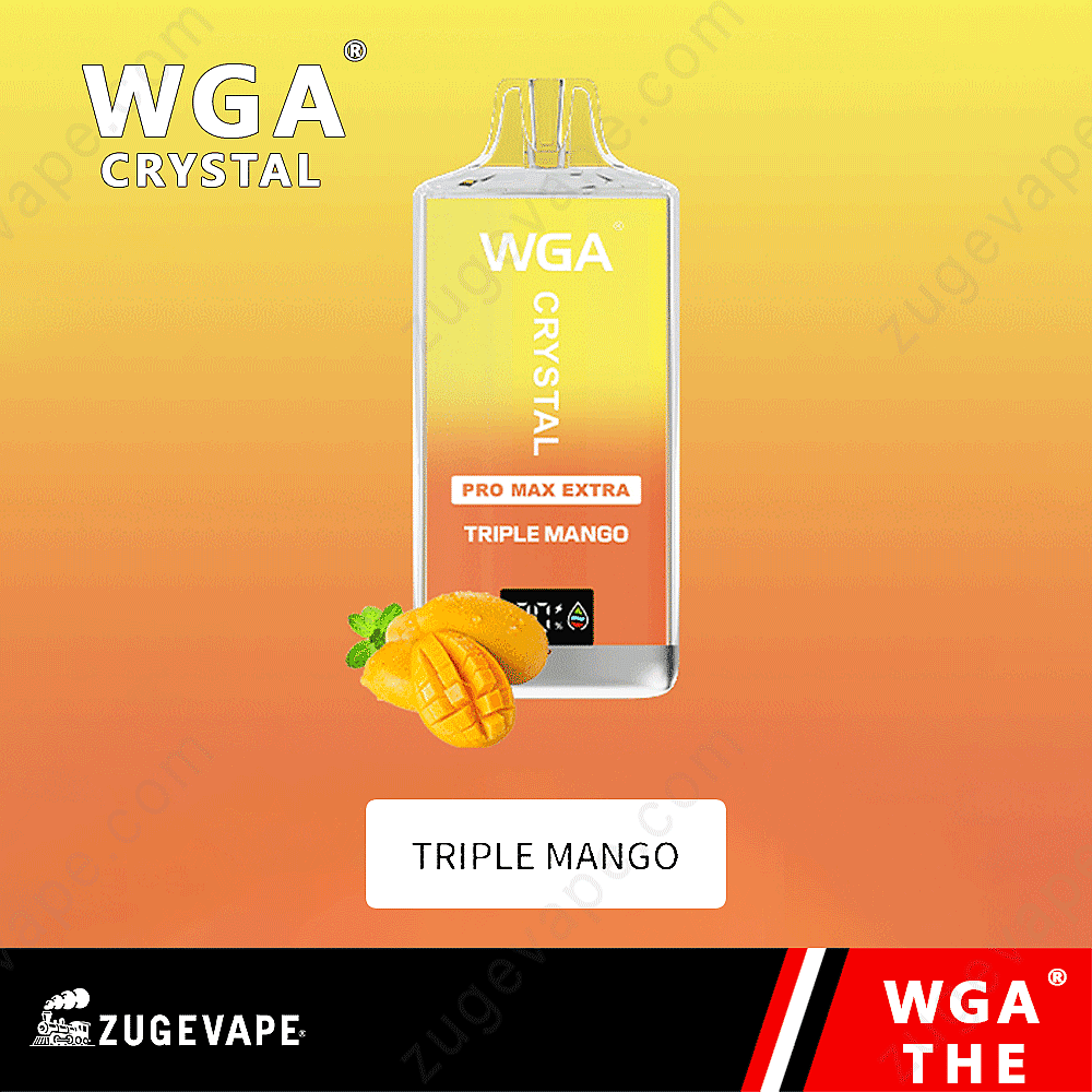 WGA The Crystal Pro Max Extra 15000 Puffs 15K Vape - ZugeVape