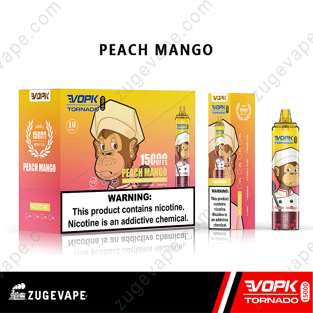 VOPK TORNADO 15000 Puffs Disposable Vape Wholesale - 0% 2% 3% 5% ...