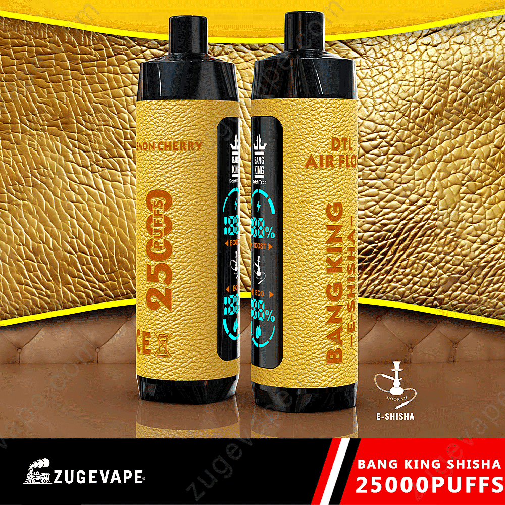 Bang King Shisha 25000 Puffs: The Ultimate Disposable Vape With Vape ...