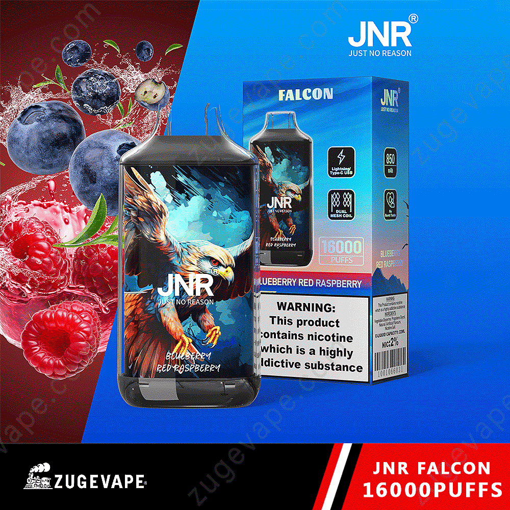 JNR Falcon 16000 Puffs Disposable Vape Shop Buy Online - ZugeVape
