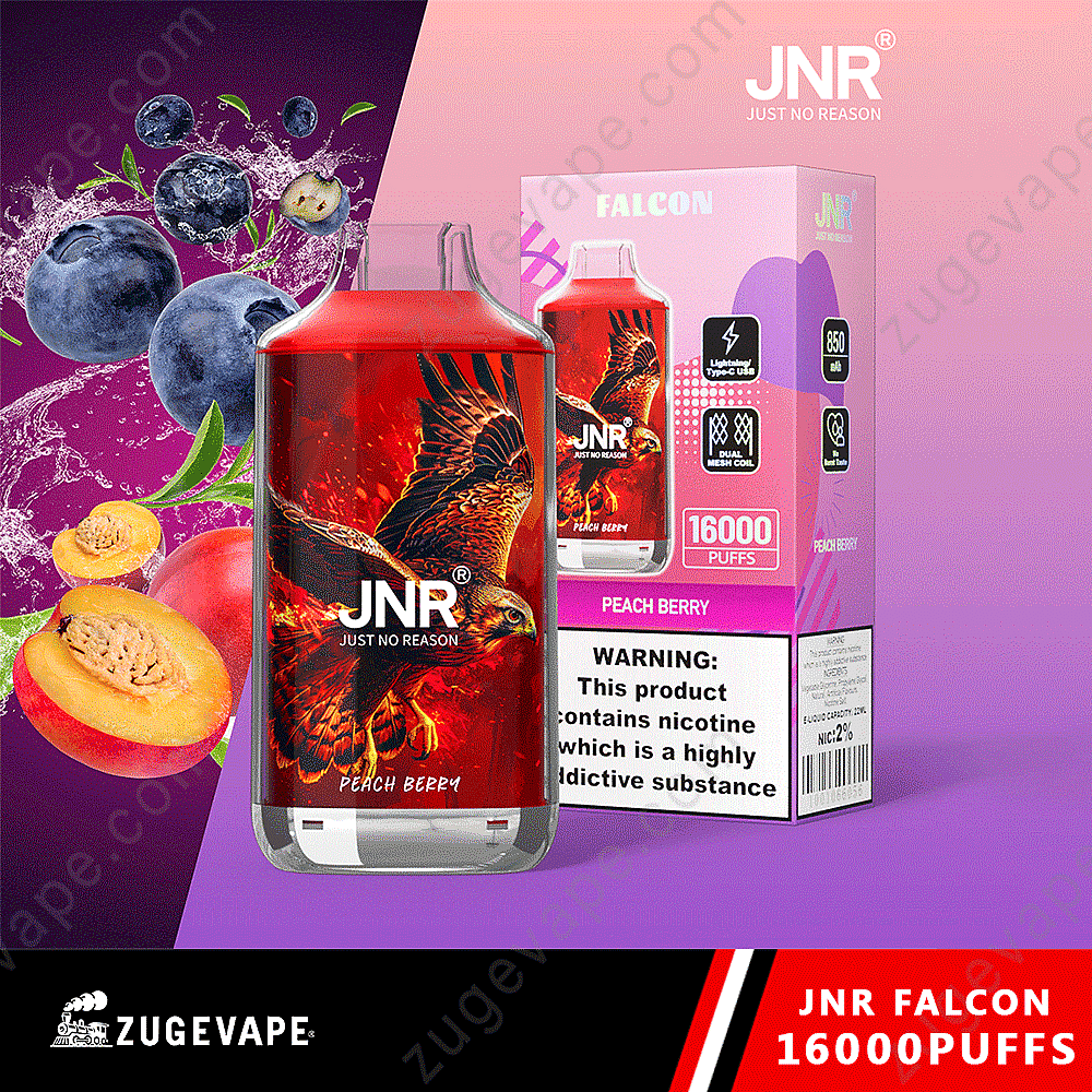 JNR Falcon 16000 Puffs Disposable Vape Shop Buy Online - ZugeVape