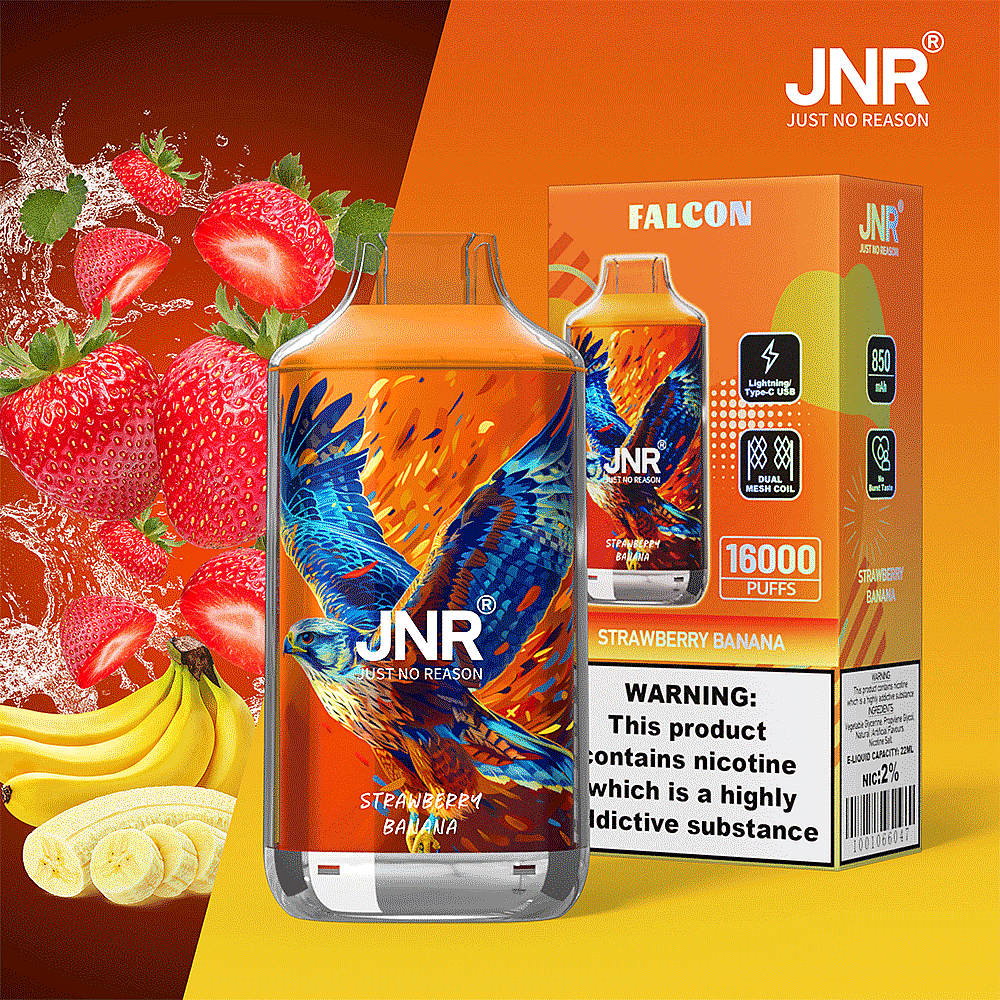 JNR Falcon 16000 Puffs Disposable Vape Shop Buy Online - ZugeVape