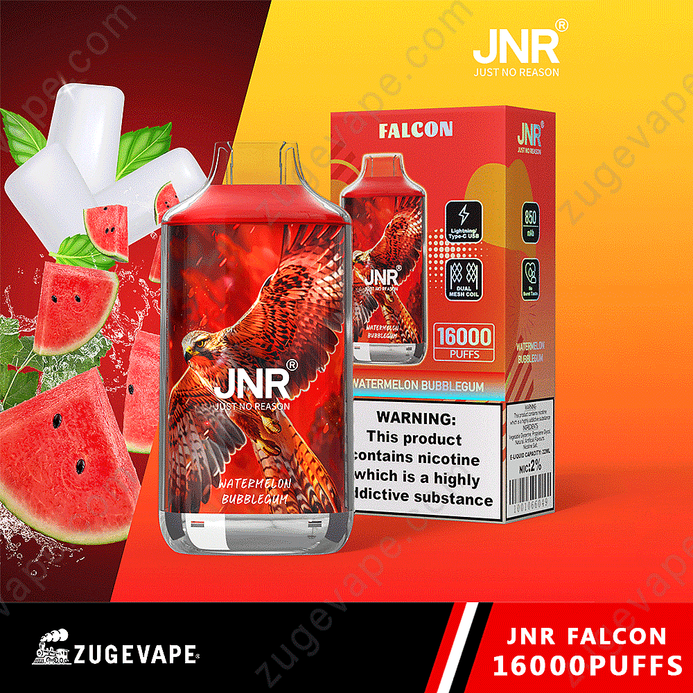 JNR Falcon 16000 Puffs Disposable Vape Shop Buy Online - ZugeVape
