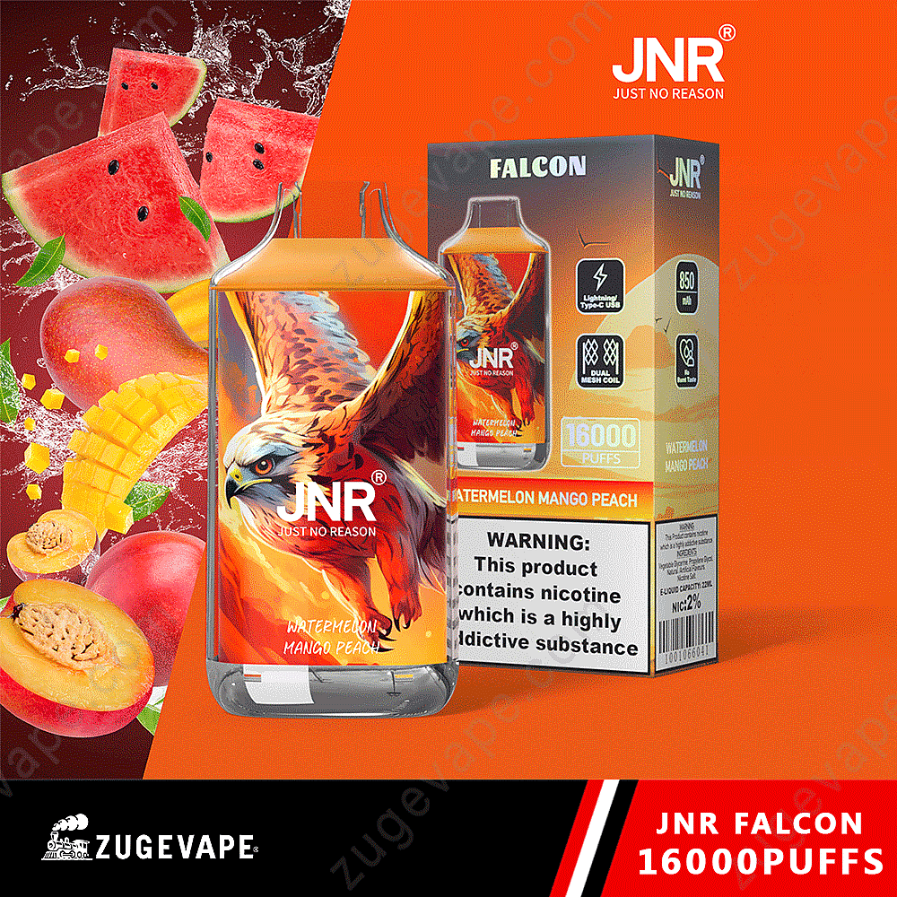 JNR Falcon 16000 Puffs Disposable Vape Shop Buy Online - ZugeVape