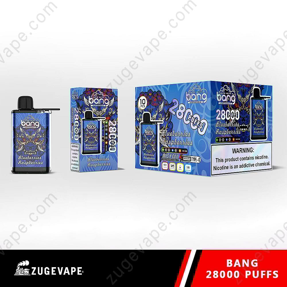 Bang 28000 Puffs Ice Control 28K Rechargeable Disposable Vape - ZugeVape