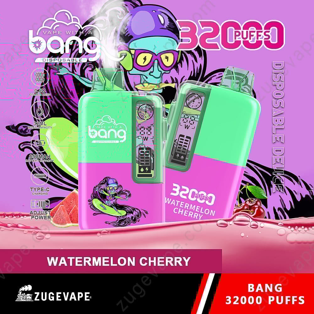 Bang 32000 Puffs 32K Vape Disposable E-cigarettes - ZugeVape