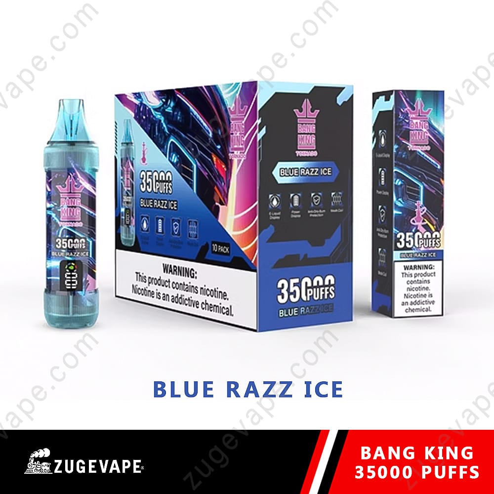 Bang King 35000 Puffs Disposable Vape 35K - Available Now In Online ...