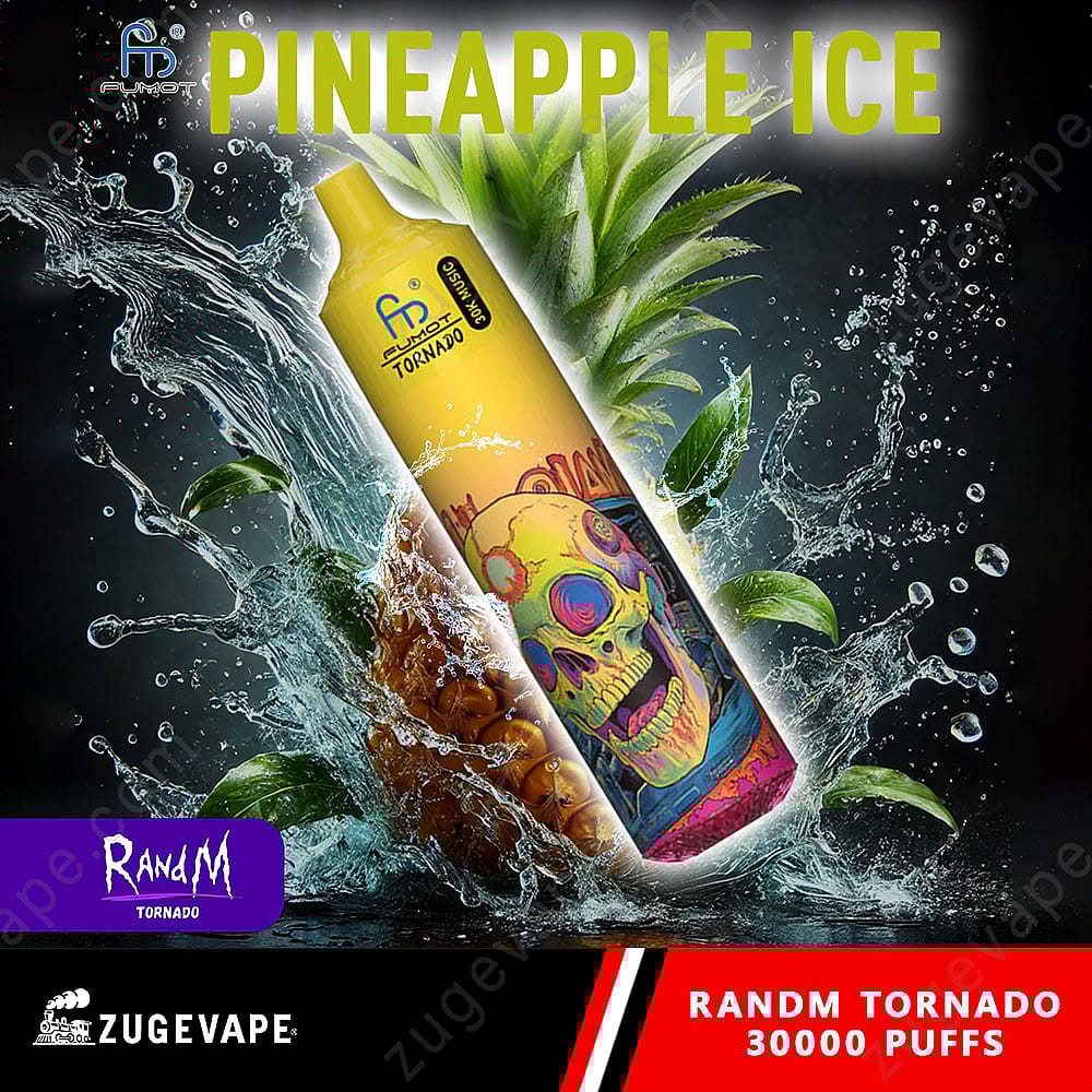 Randm Fumot Tornado 30000 Züge 30K Musik LED-Leuchten Wiederaufladbarer ...