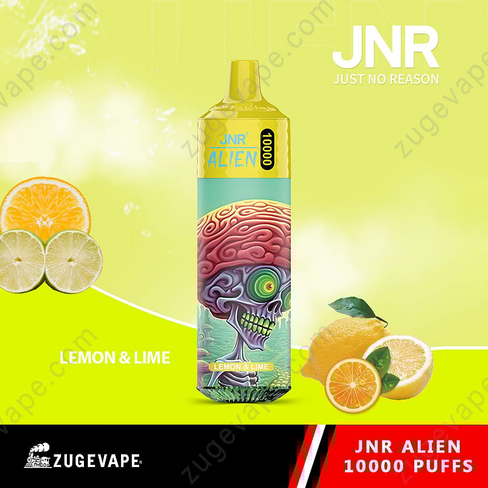 JNR Alien 10000 Puffs Tornado 10k Vape jetable - ZugeVape