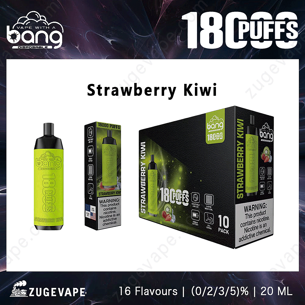 Bang Crown Bar 18000 Puffs 18K Disposable Vape - ZugeVape