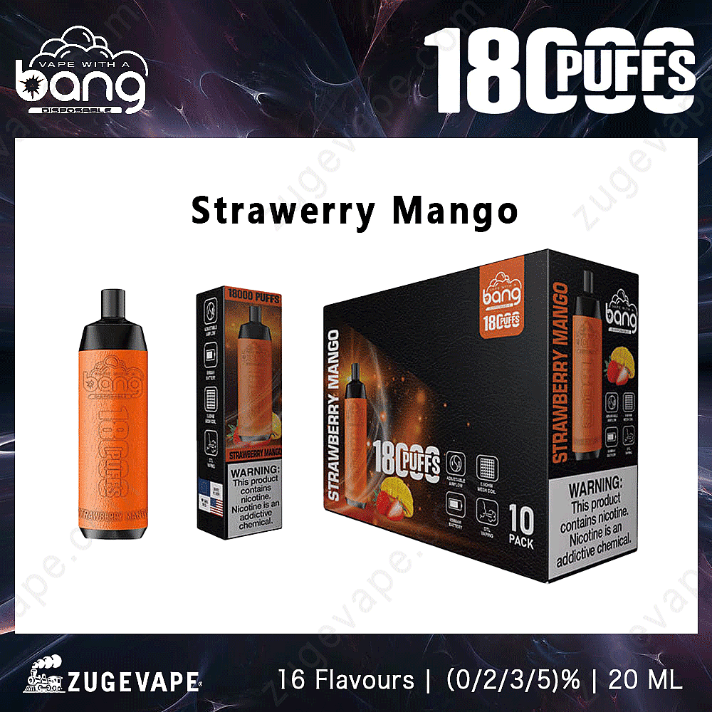 Bang Crown Bar 18000 Puffs 18K Disposable Vape - ZugeVape