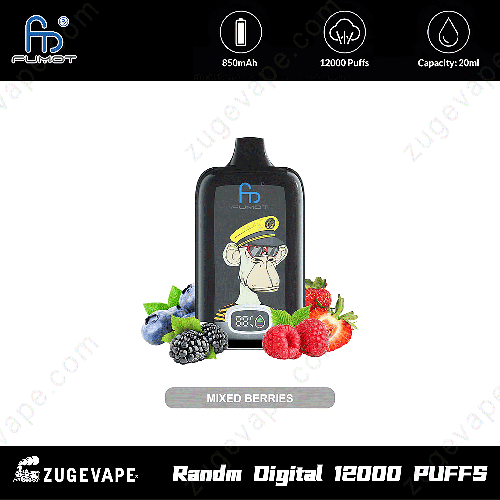 Randm Digital Box 12000 Puffs 12K Einweg-Vape - ZugeVape