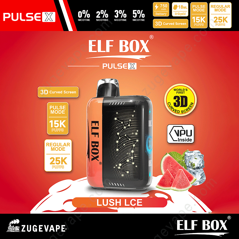 ELF BOX Pulse X 25000 Puffs 25K Disposable Vape - ZugeVape