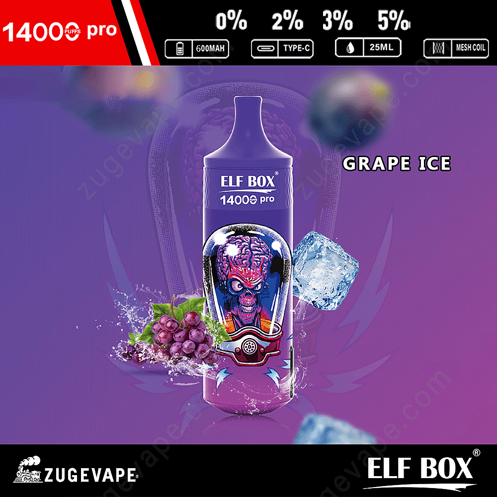 ELF Box Rgb 14000 Puffs Pro Wholesale Vape - ZugeVape
