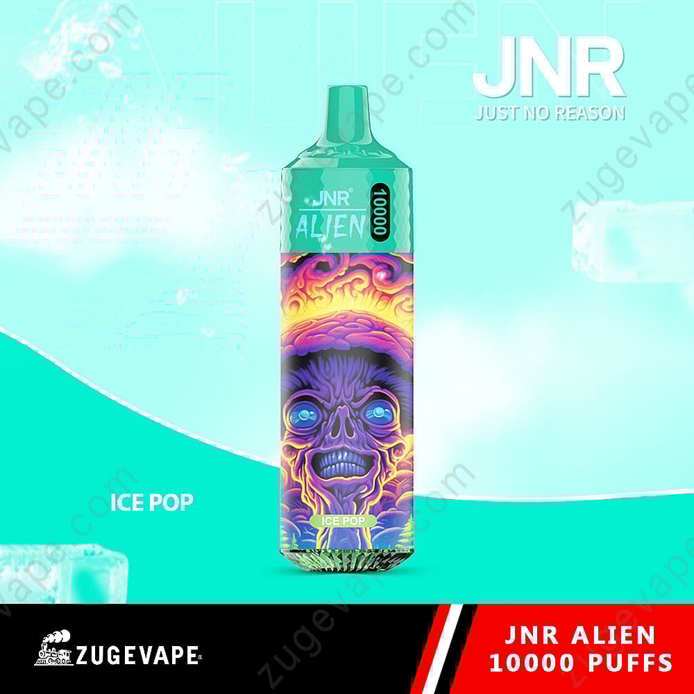 JNR Alien 10000 Puffs Tornado 10k Vape jetable - ZugeVape