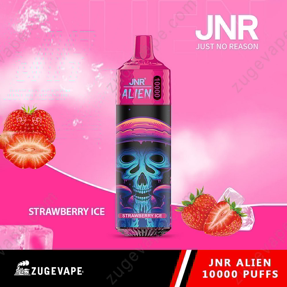 JNR Alien 10000 Puffs Tornado 10k Vape jetable - ZugeVape