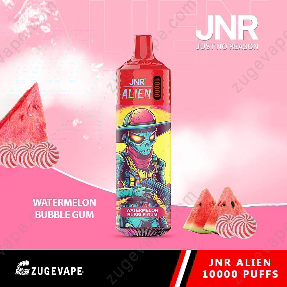 JNR Alien 10000 Puffs Tornado 10k Disposable Vape - ZugeVape
