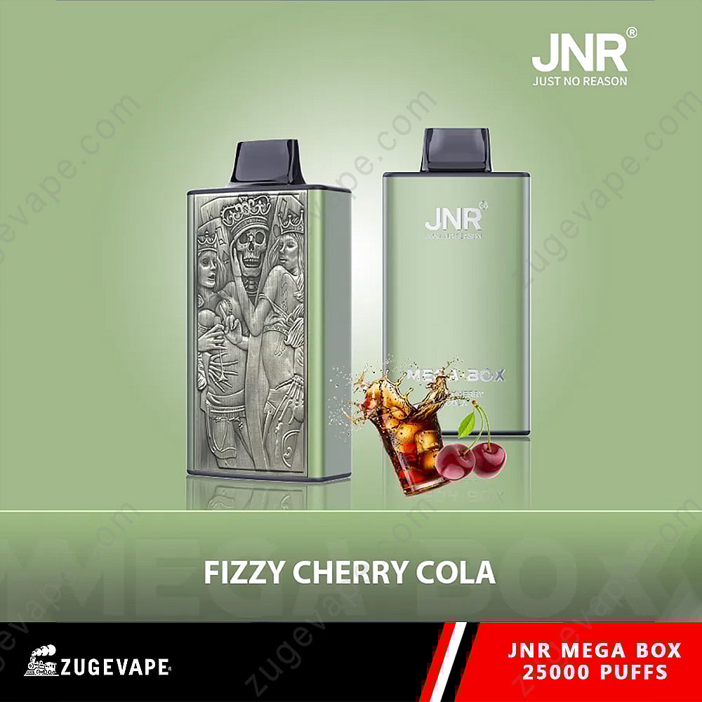 JNR Mega Box 25000 Puffs Dual Mesh Disposable Vape - ZugeVape
