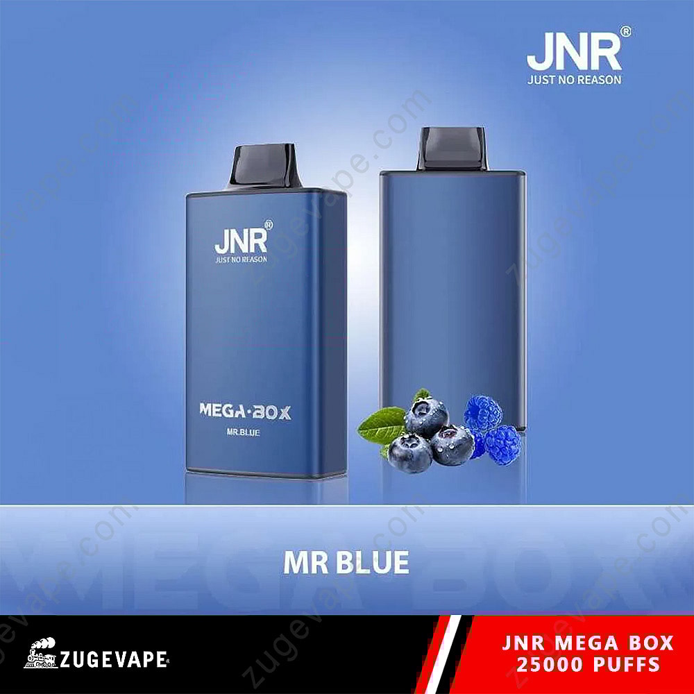 JNR Mega Box 25000 Puffs Dual Mesh Disposable Vape - ZugeVape