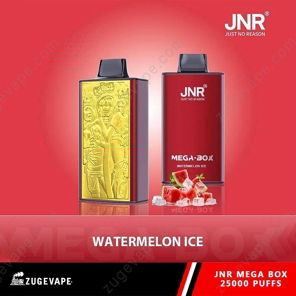 JNR Mega Box 25000 Puffs Dual Mesh Disposable Vape - ZugeVape