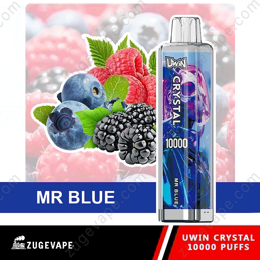 Uwin Crystal 10000 Puffs 10K Disposable Vape - ZugeVape