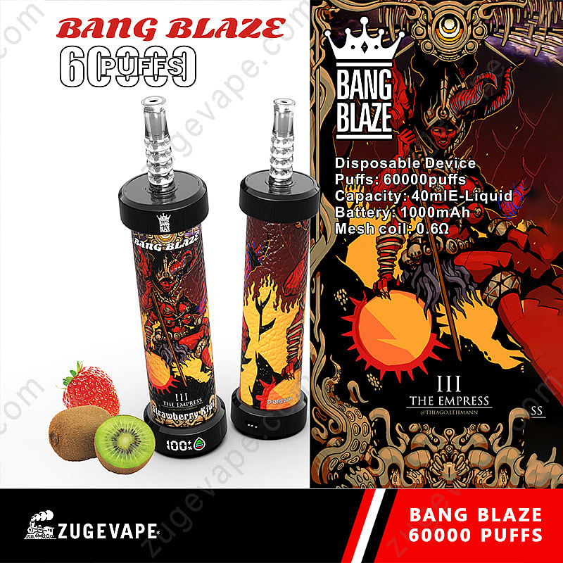 Bang Blaze 60000 Puffs 60K LED Display Disposable Vape Pen - ZugeVape