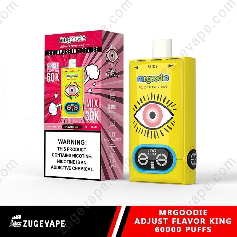 Mr.Goodie Adjust Flavor King 60.000 inhalaciones, 60.000 sabores ...