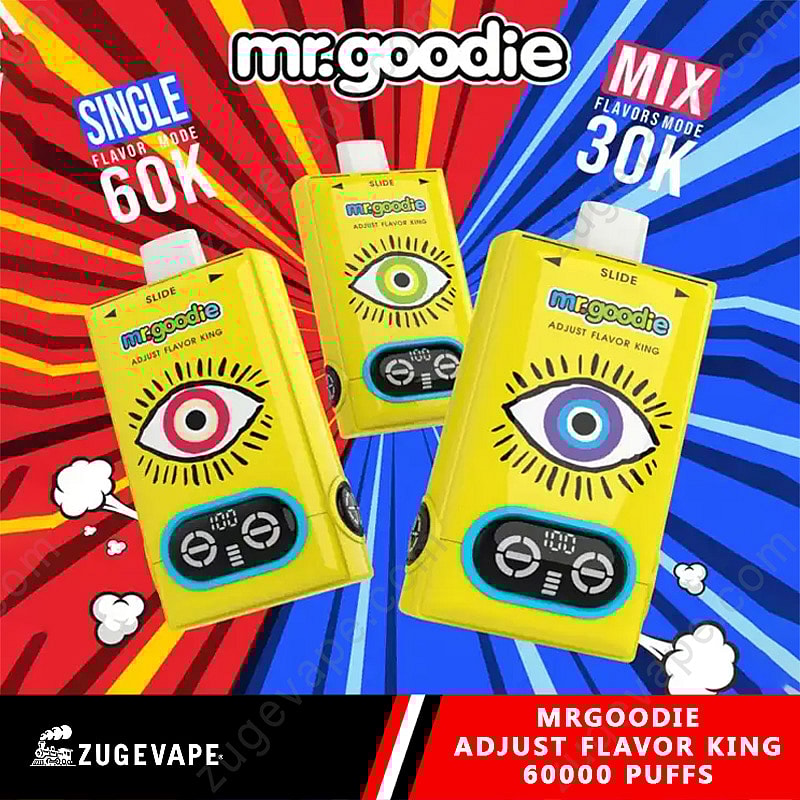 Mr.Goodie Adjust Flavor King 60.000 inhalaciones, 60.000 sabores ...