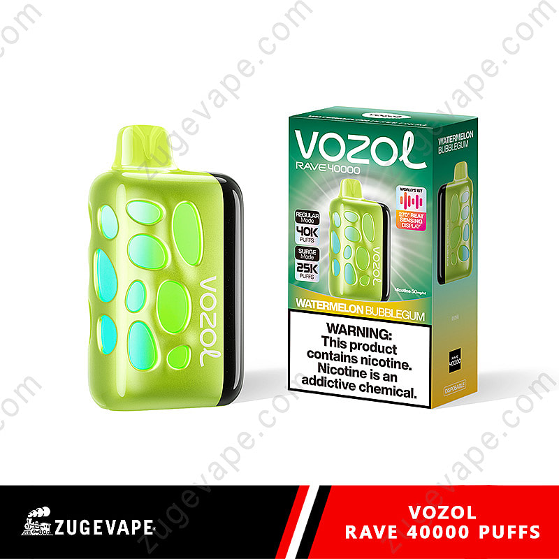 Vozol Rave 40000 Puffs - Vape desechable Smart Dual Power 40k (almacén ...