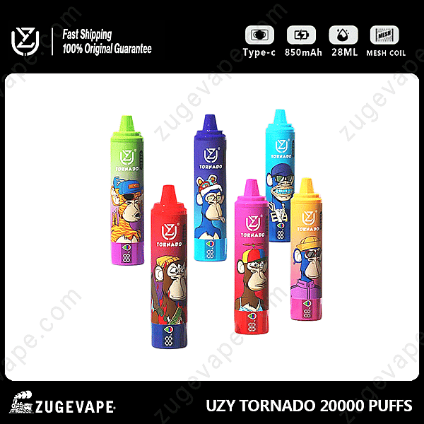 Uzy Tornado 20000 Züge 20K Big Gulp Einweg-Vape - ZugeVape