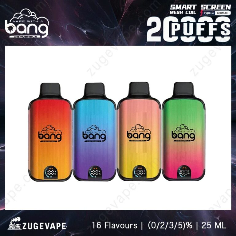 Bang Leader (Kingdoms Rex) 32000 bocanadas Vape de doble sabor - ZugeVape