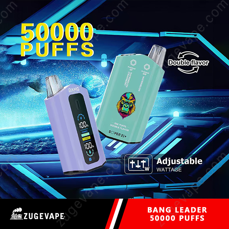 Bang Leader 50000 Puffs 50k Double Flavor Disposable Vape - ZugeVape